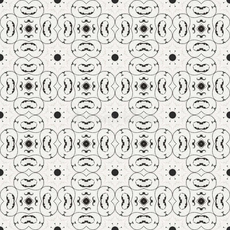 Seamless Pattern with Repetitive Design Stock Illustration ...