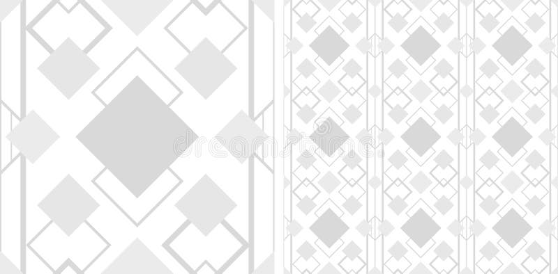 Seamless Pattern and the Result of Its Application. Vector Paper ...