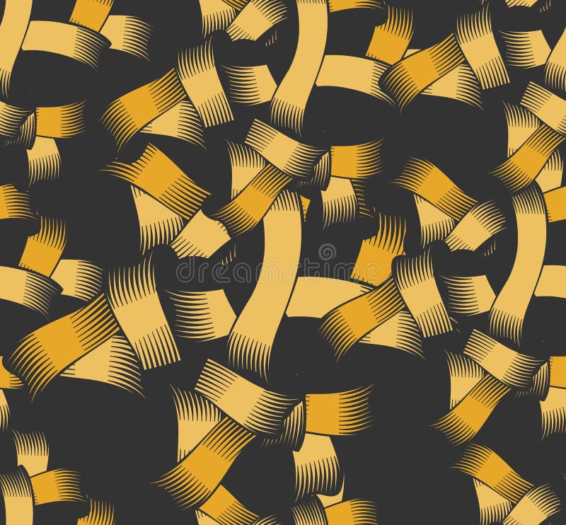 Seamless pattern ribbons stock vector. Illustration of backdrop - 60323768