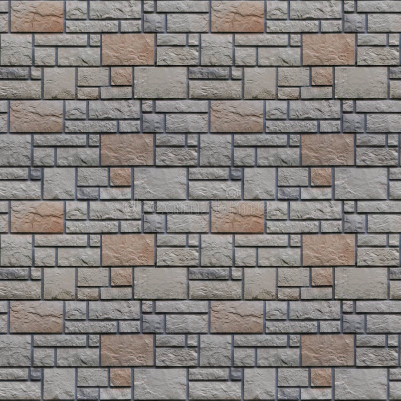 Seamless Pattern of Rock Tile Stock Photo - Image of formation, detail ...