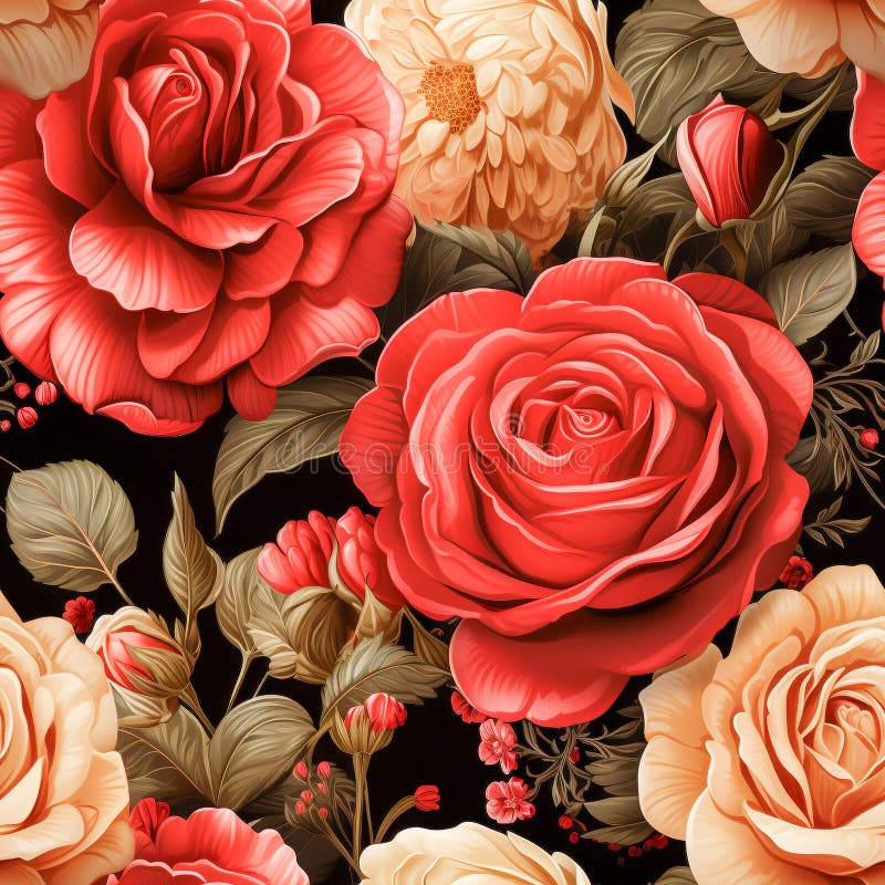 Rose Flower Ai Generated Stock Illustrations – 50,456 Rose Flower Ai Generated Stock ...