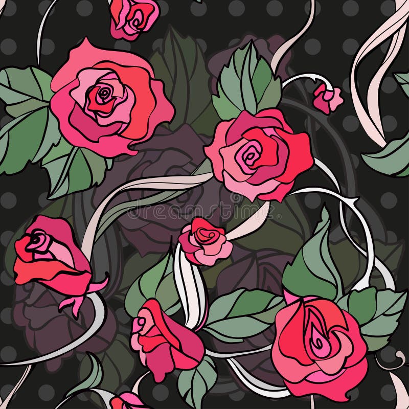 Seamless Pattern in Aztec Style Stock Illustration - Illustration of ...