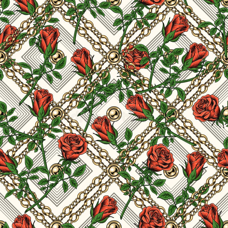 Rose Gold Chains Stock Illustrations – 239 Rose Gold Chains Stock ...