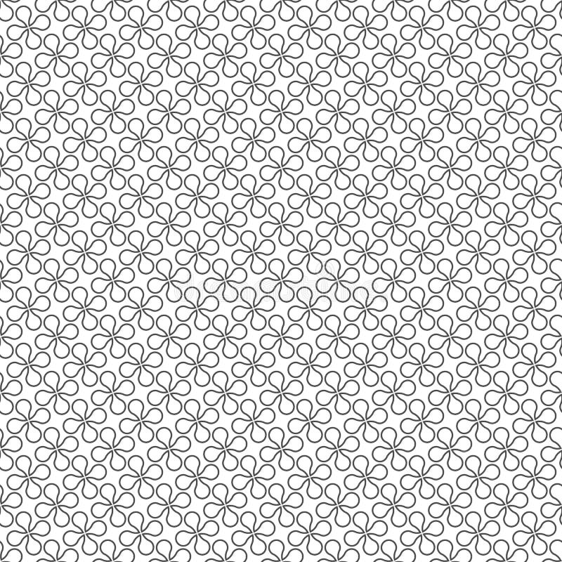Seamless Pattern of Round Crosses. Stock Vector - Illustration of ...