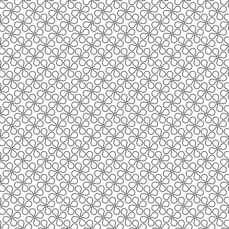 Seamless Pattern of Round Crosses. Stock Vector - Illustration of ...