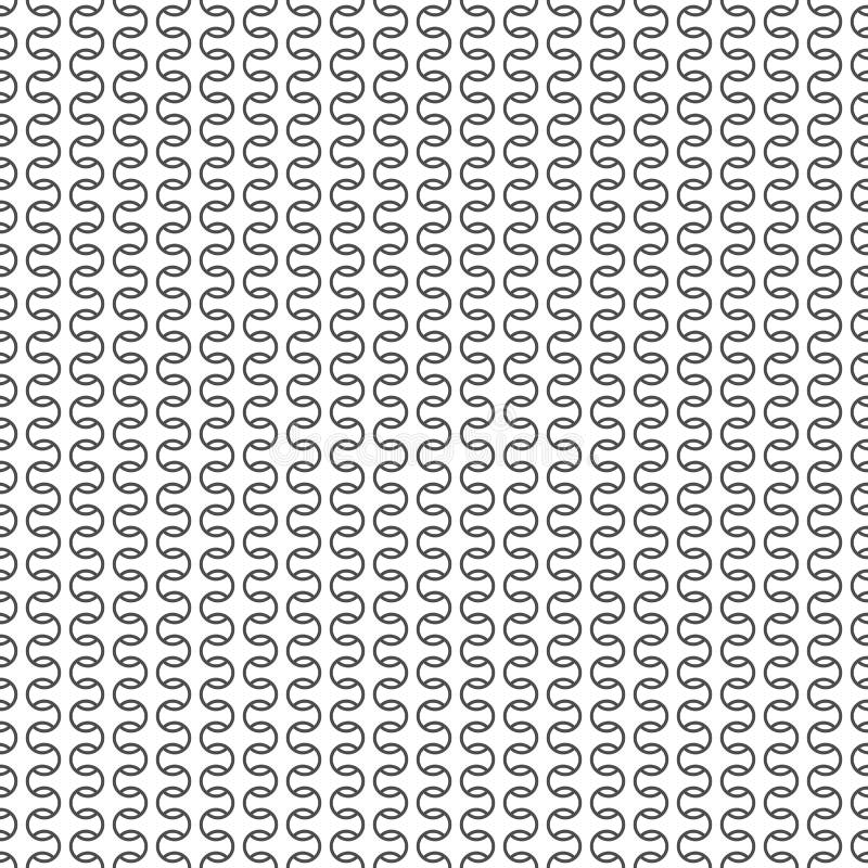 Seamless Pattern of Round Lines. Geometric Wallpaper Stock Vector ...