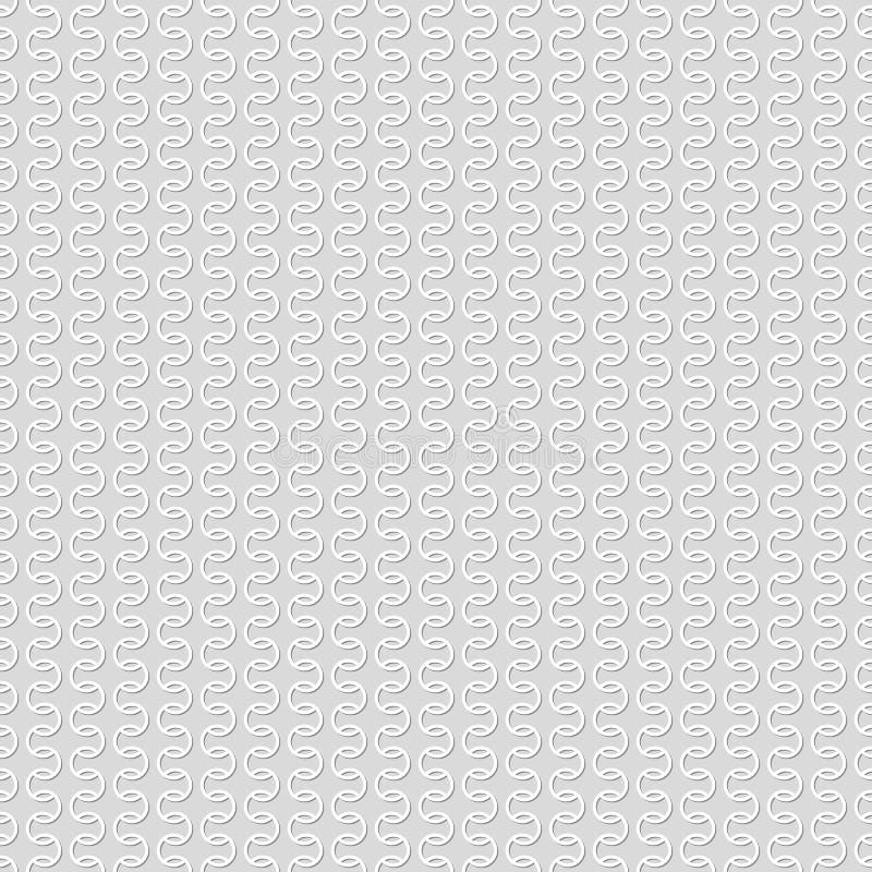 Seamless Pattern of Round Lines. Geometric Wallpaper Stock Vector ...