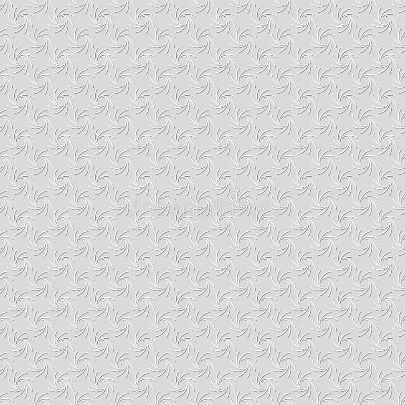 Seamless Pattern of Round Lines. Geometric Wallpaper Stock Vector ...