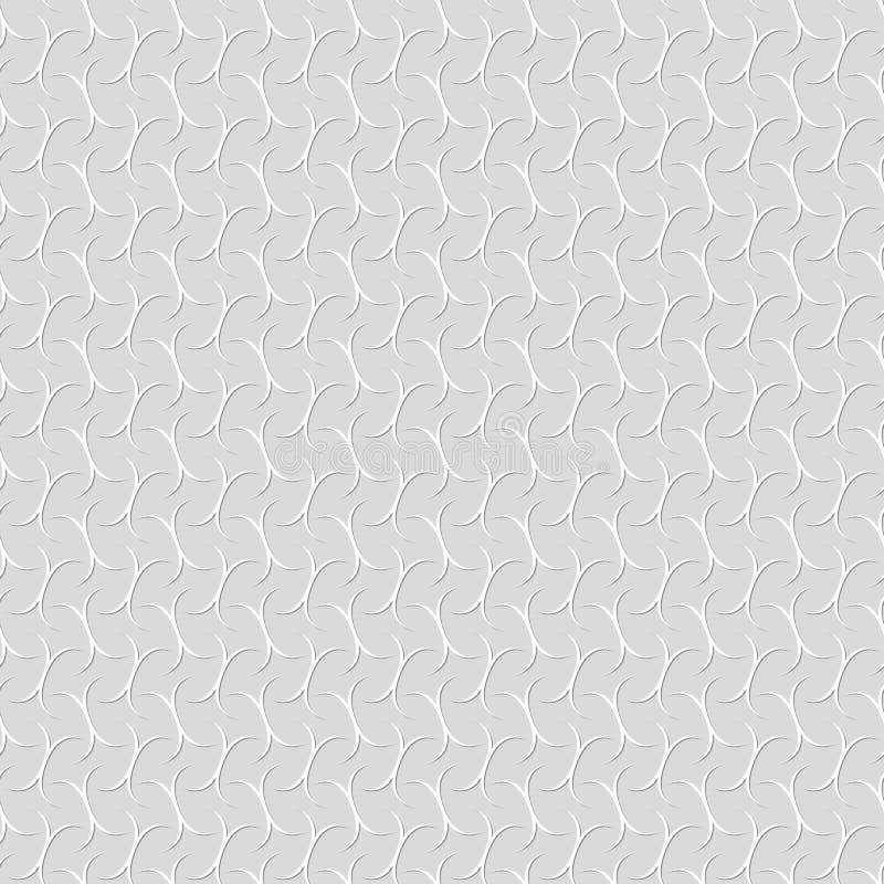 Seamless Pattern of Round Lines. Stock Vector - Illustration of curve ...