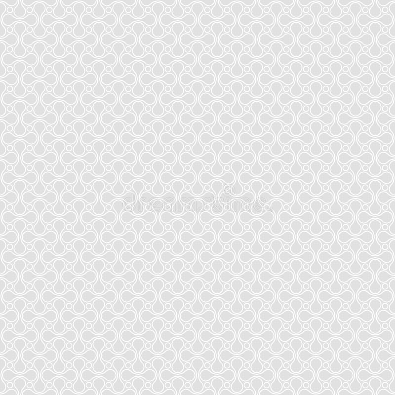 Seamless Pattern of Round Shapes and Circles. Geometric Background ...