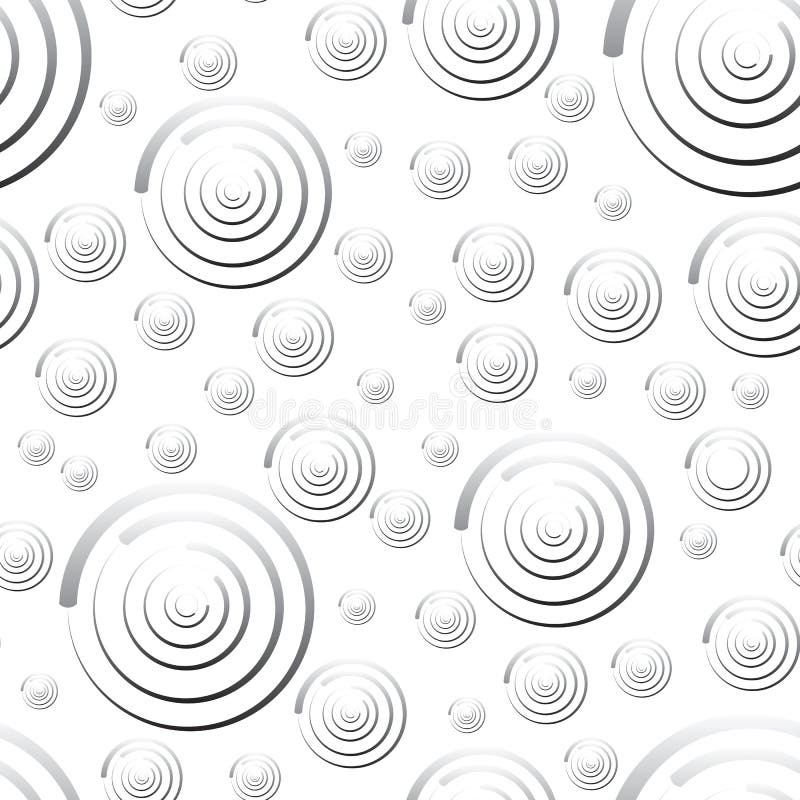 Seamless Pattern Of Rounds For Background Stock Vector - Illustration ...
