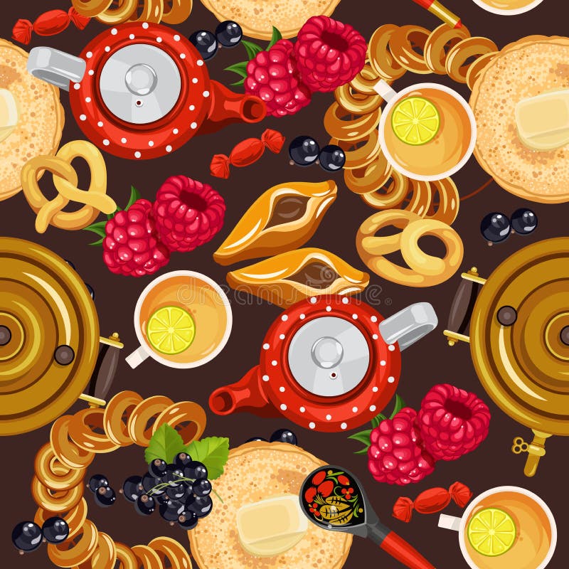 Russian Cuisine Menu Black Board Poster Stock Vector - Illustration of ...