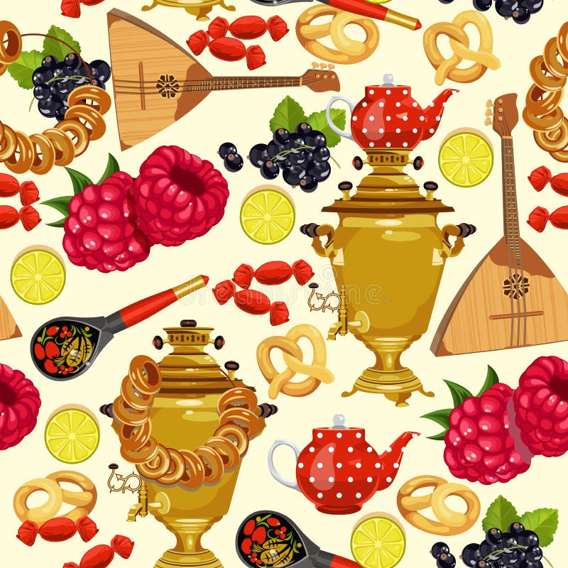 Russia. Menu Background. Russian Cuisine. Menu Background Stock Vector ...