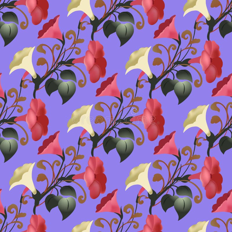 Seamless Pattern in Russian Traditional Style. Stock Vector ...