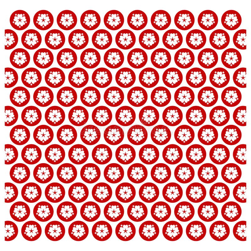 Seamless Pattern Sakura Flower Design Stock Vector - Illustration of ...