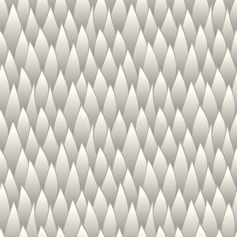 Seamless Pattern with Scale Tiling Texture Stock Vector - Illustration ...