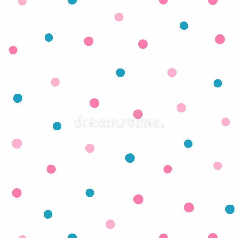 Seamless Pattern with Scattered Small Dots. Stock Vector - Illustration ...
