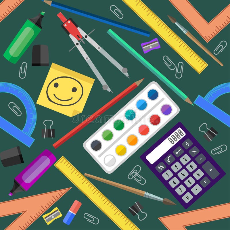 School Tools Stock Illustrations – 29,187 School Tools Stock ...