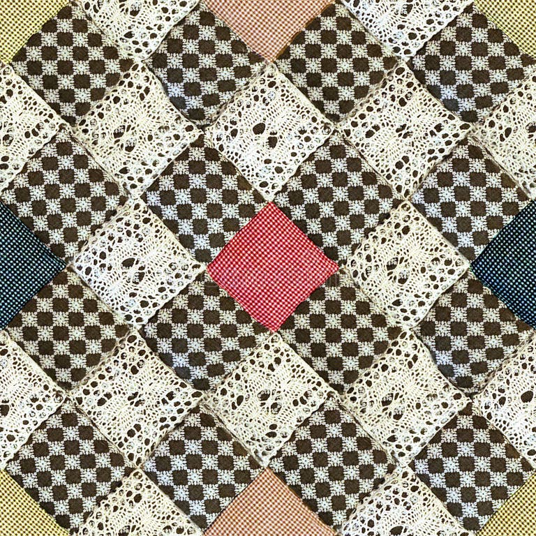 Seamless Pattern of Scrappy Blanket Stock Photo - Image of design ...