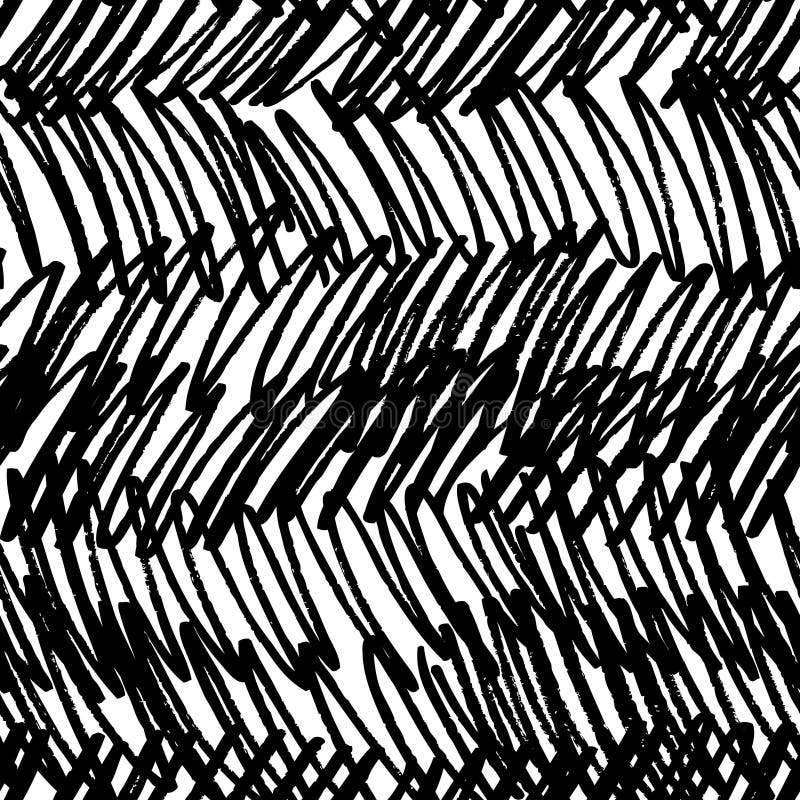 Seamless Pattern with Scribble Texture Stock Vector - Illustration of ...