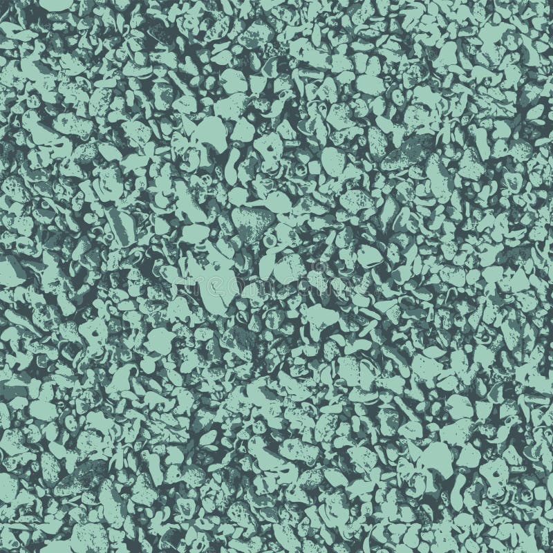 Seamless Pattern with Sea Pebbles, Shells and Sand Stock Vector ...