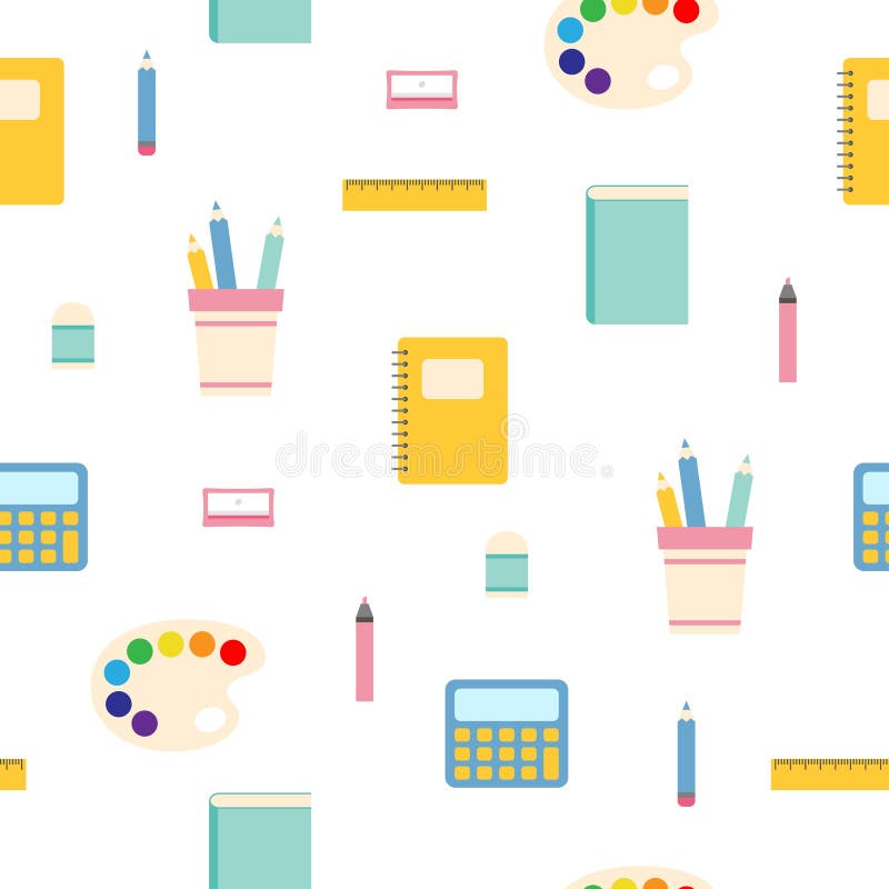 School Things Stock Illustrations – 2,774 School Things Stock ...