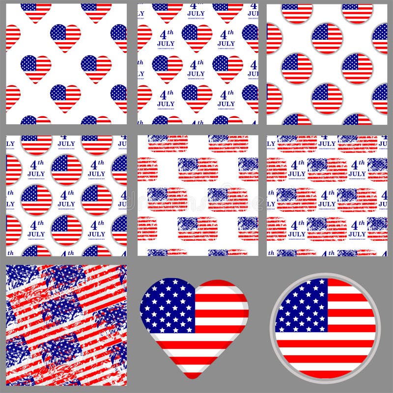 Usa Flag Repeating Stock Illustrations – 251 Usa Flag Repeating Stock ...
