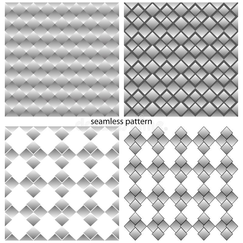 Seamless Pattern - a Set of Gradient Grids. Stock Vector - Illustration ...