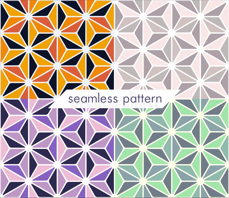 Seamless pattern set 1 stock vector. Illustration of design - 70246413