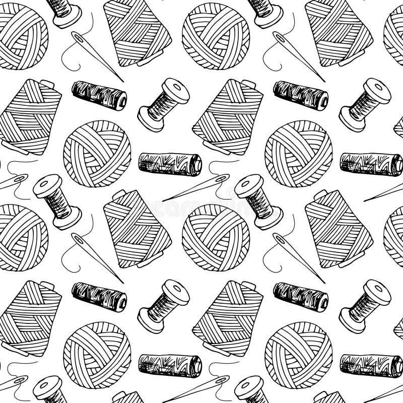 Sewing thread bobbin stock vector. Illustration of retro - 99162554