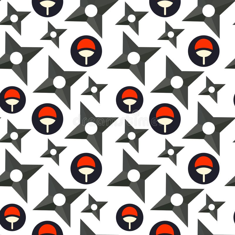 Akatsuki Naruto Pattern Stock Illustrations – 56 Akatsuki Naruto ...