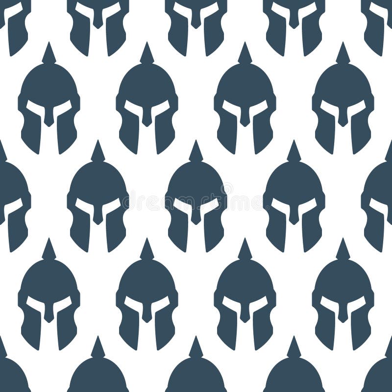 Ancient helmet pattern stock vector. Illustration of ornament - 259765218