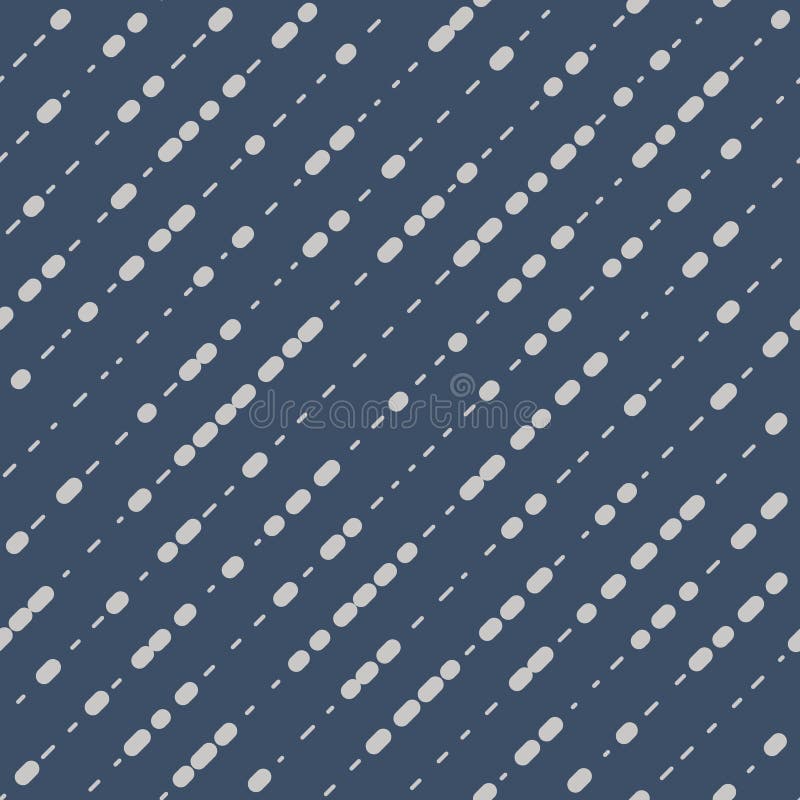 Diagonal Falling Snow Against Steel Blue Background Stock Illustration ...