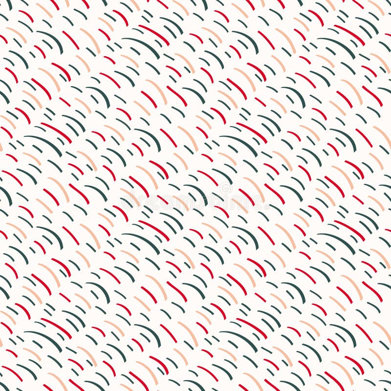 Seamless Pattern with a Simple Abstract Drawing Stock Vector ...