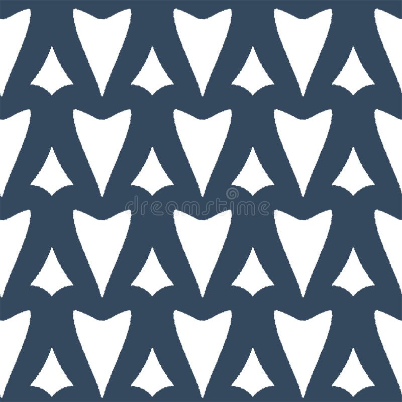 Seamless Pattern with a Simple Abstract Drawing. Vector Stock Vector ...