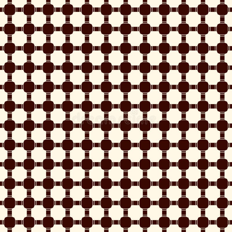 Seamless Pattern with Simple Geometric Ornament. Repeated Squares and ...