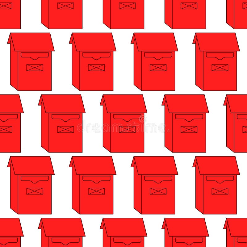 Letter box illustration stock vector. Illustration of message - 113921449