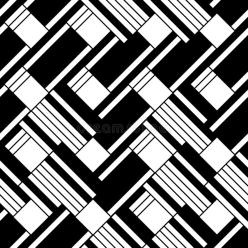 Seamless Pattern with Slanting Black Lines, Modern Stylish Image. Stock ...