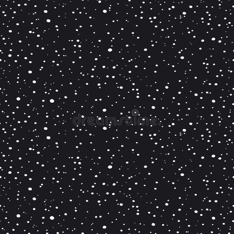 Seamless Pattern with Small Black Dots. Randomly Disposed Spots ...