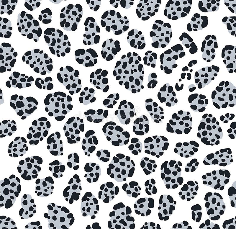 A Seamless Pattern of Small Leopard Spots Stock Illustration ...