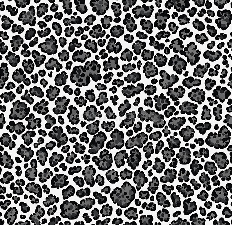 A Seamless Pattern of Small Leopard Spots Stock Illustration ...