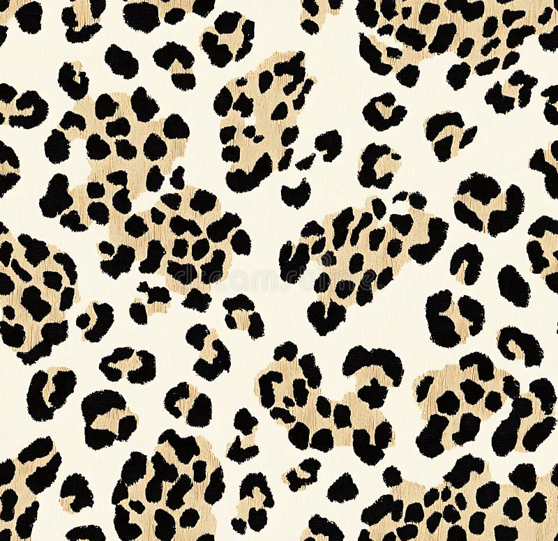 A Seamless Pattern of Small Leopard Spots Stock Illustration ...