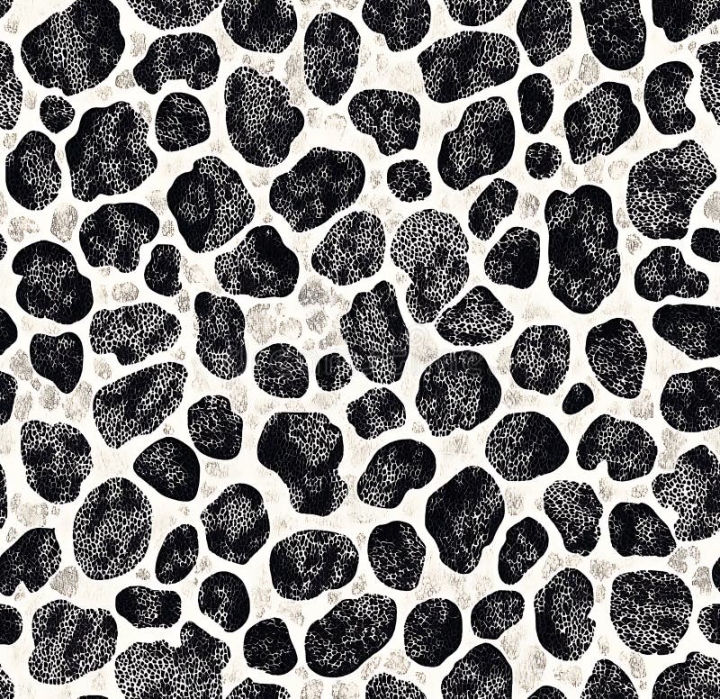 A Seamless Pattern of Small Leopard Spots Stock Illustration ...