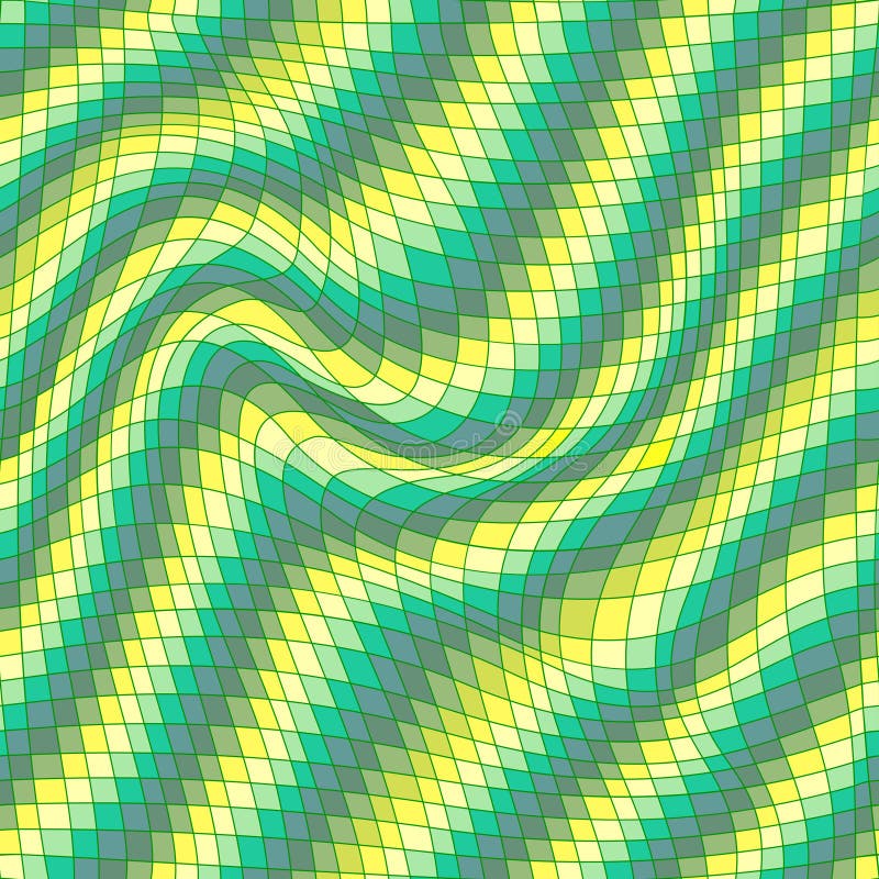 Seamless Pattern of Snake Skin with Abstract Square Waves. Stock Vector ...