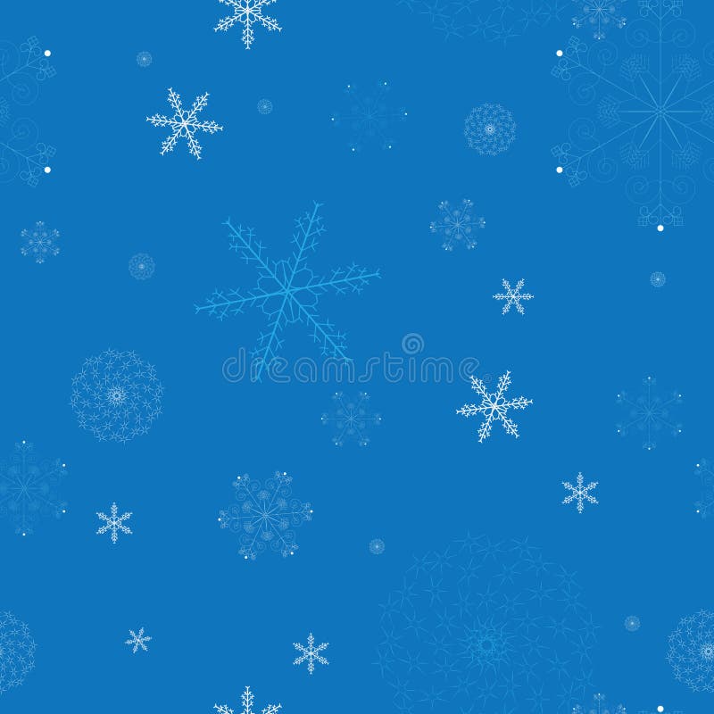 Blue Striped Snowflake Background Stock Vector - Illustration of flake ...