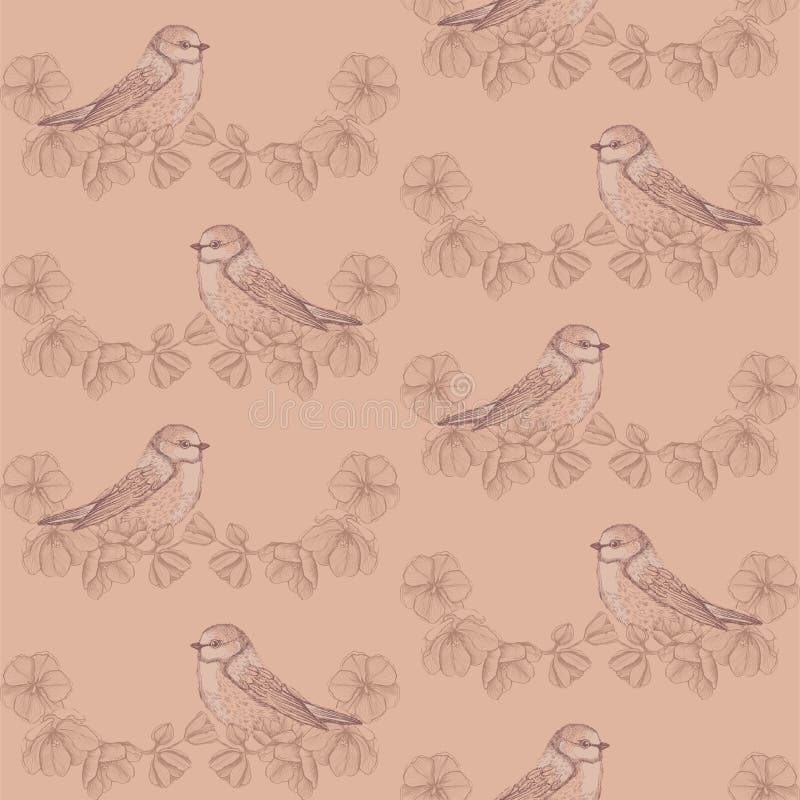 Wedding Sparrow Birds Stock Illustrations – 299 Wedding Sparrow Birds ...