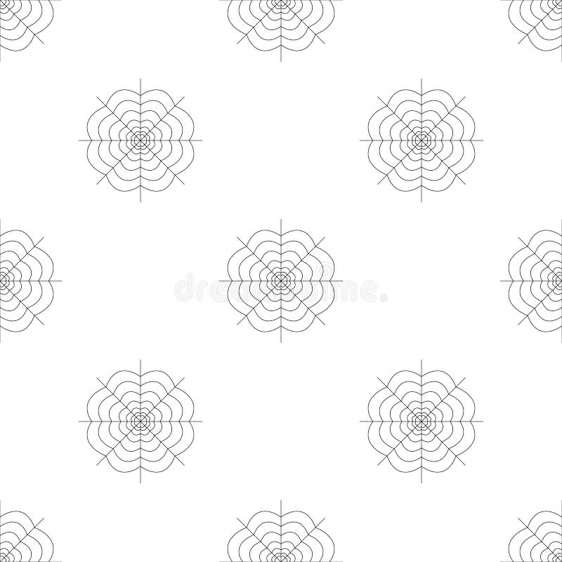 Seamless Pattern with Spiderweb, Halloween Background Stock Vector ...