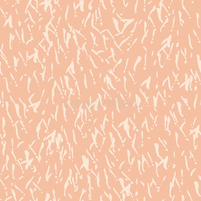 Seamless Pattern with Spots, Stripes, Strokes Painted with Ink and ...
