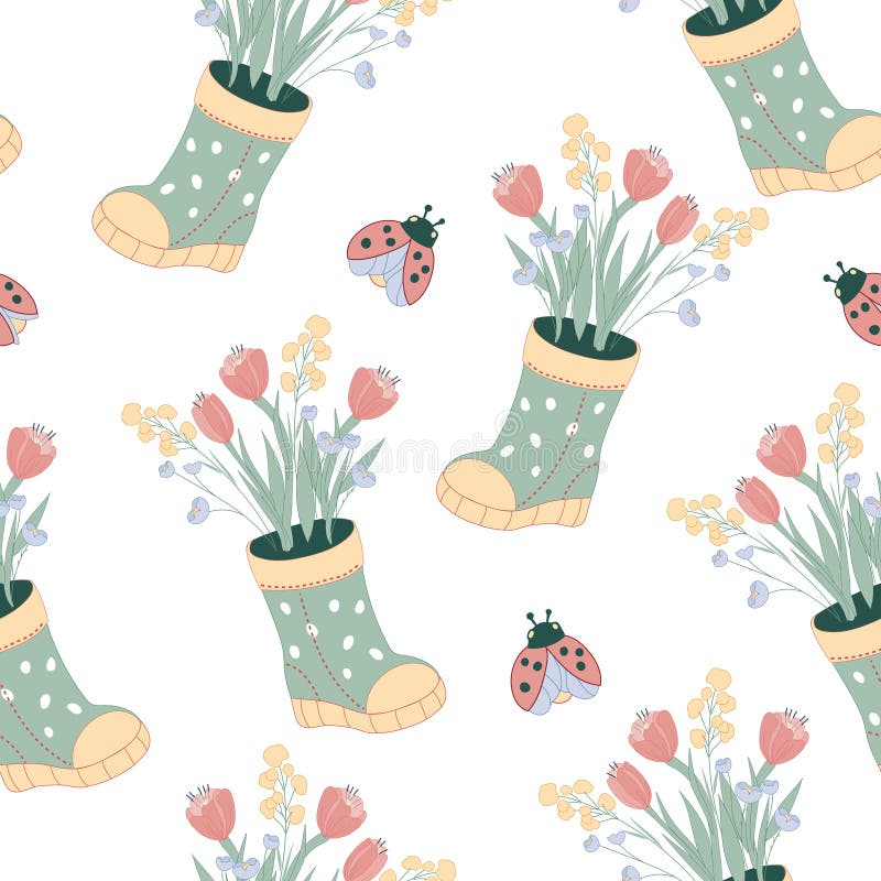 Seamless Repeatable Gumboots Pattern Stock Illustrations – 4 Seamless ... Seamless Repeatable Gumboots Pattern Stock Illustrations – 4 Seamless ...