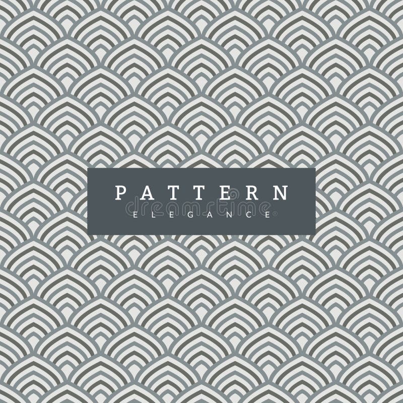 Seamless Pattern Squama on Island White Background Stock Vector ...